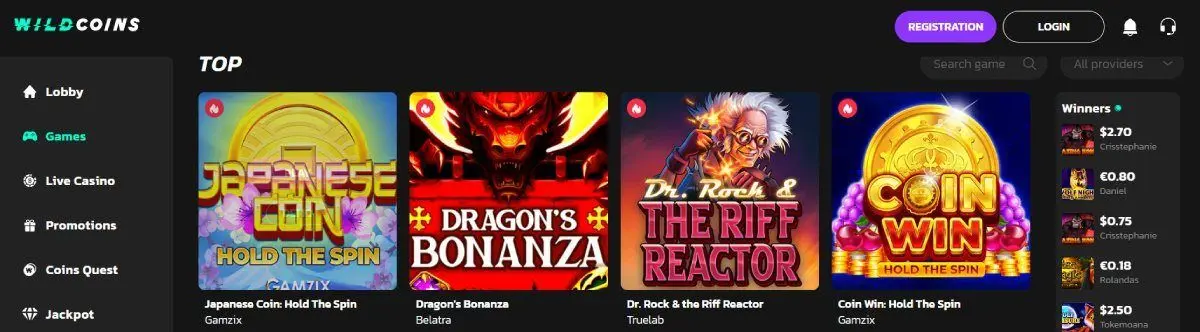 WildCoins Casino Review 2023 - Free Bonus Codes