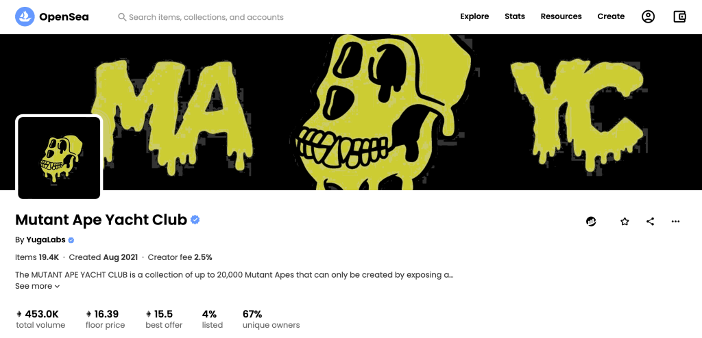 Mutant Ape Yacht Club - Full Guide to MAYC NFT Collection